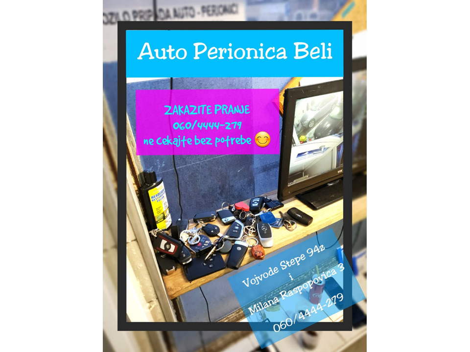 AUTO PERIONICA BELI | auto perionice Vozdovac, auto perionica na ...